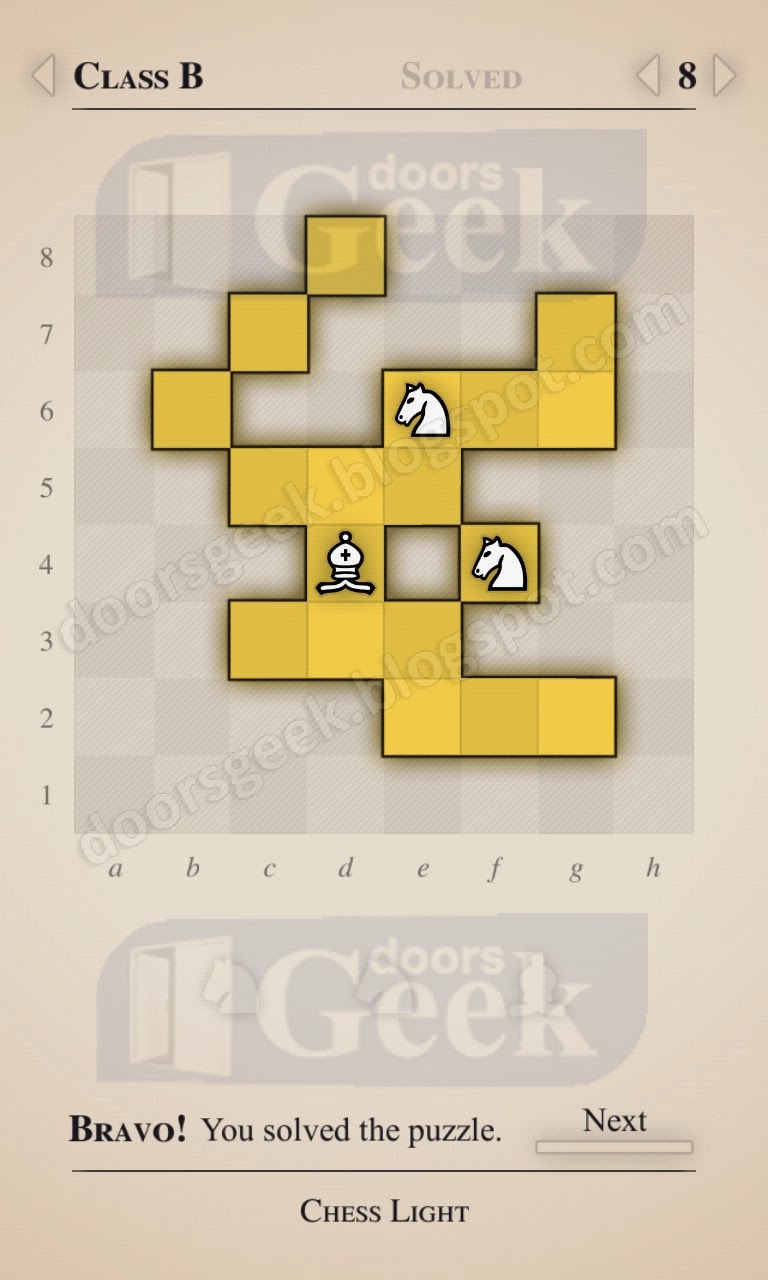 Chess Light [Class B] Level 8 ~ Doors Geek